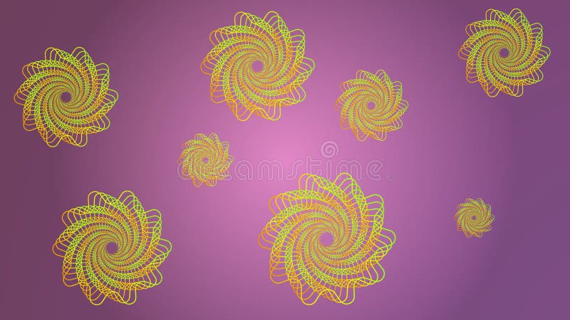 Twisted Circle Shape Abstract Desktop Wallpaper | Colorful Circle Made ...