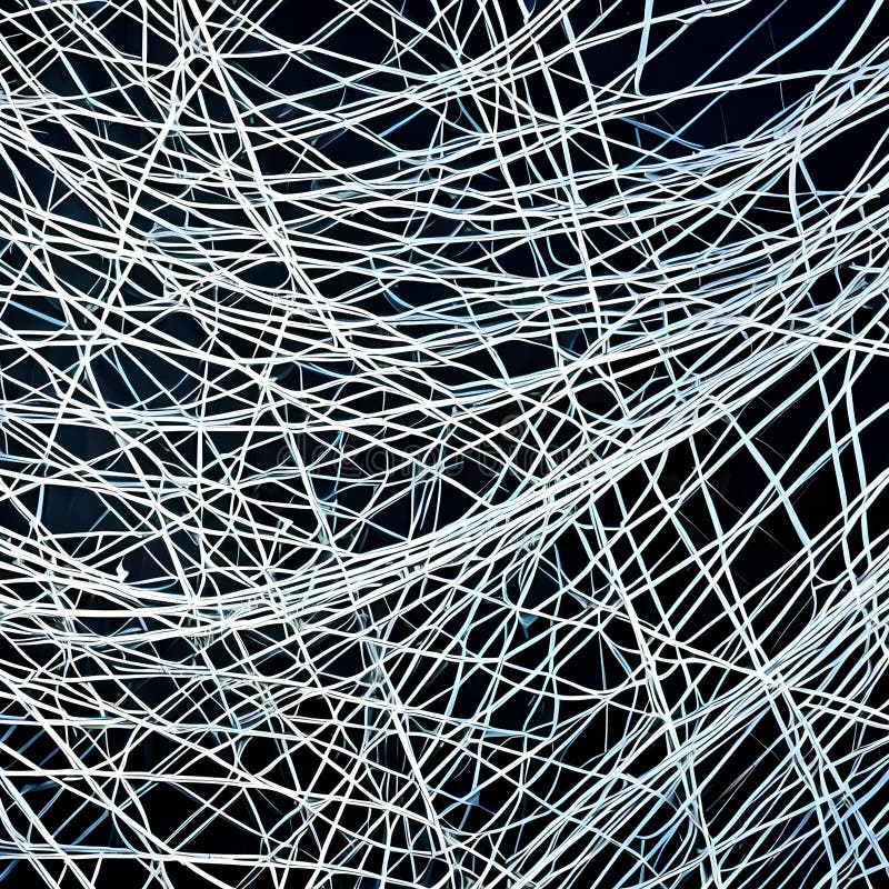 A Twisted and Distorted Texture with Tangled Wires and Distorted Metal5 ...