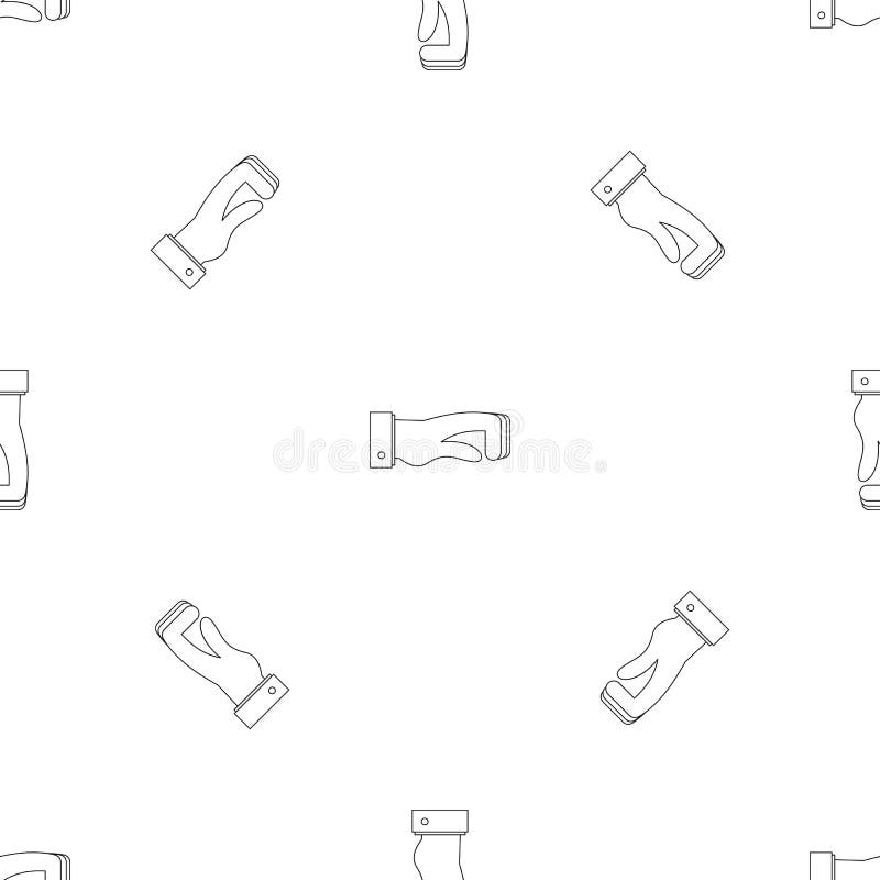 Twisted Finger Pattern Seamless Vector Stock Vector - Illustration of ...