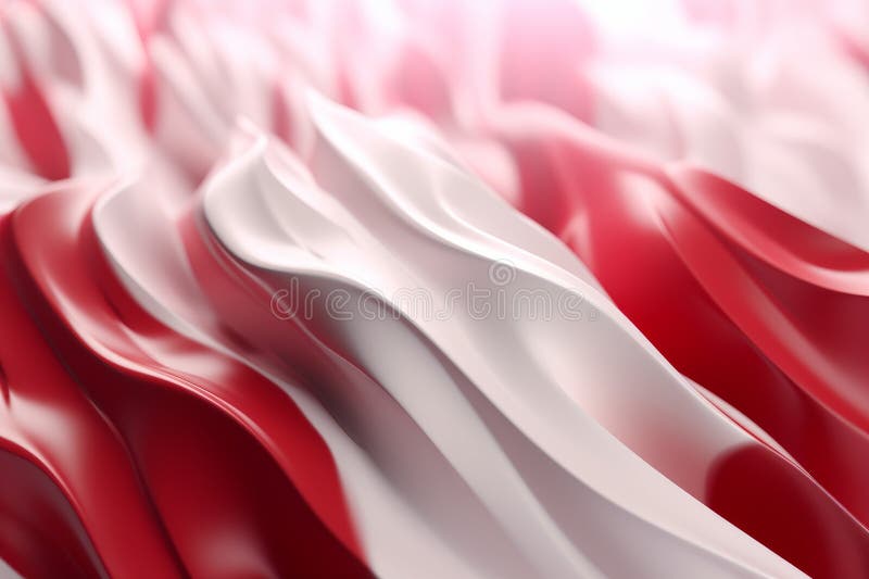 Twisted Flag Waves in Modern Minimalist Design - a 3D Render Journey ...
