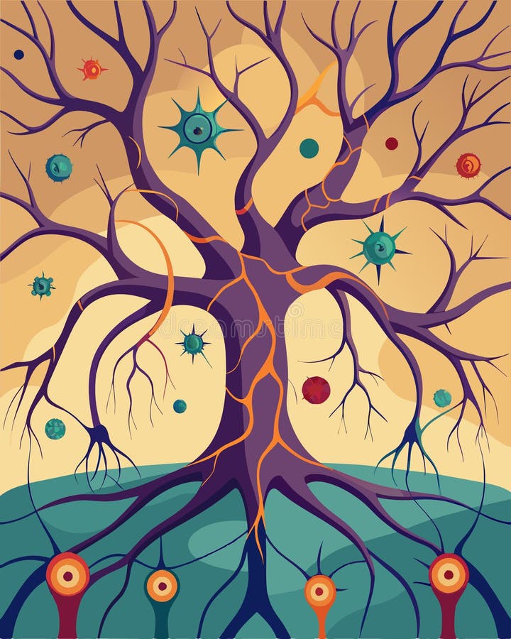 A Twisted Forest of Dendrites and Axons Where Thoughts and Memories Get ...