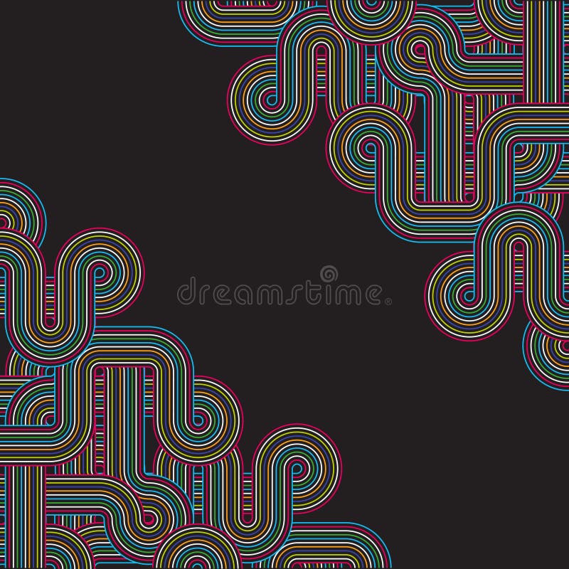 Twisted lines texture stock vector. Illustration of computer - 27319182
