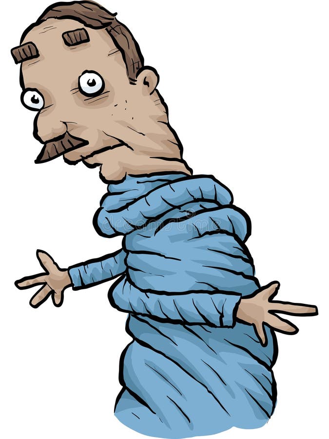 Man with Twisted Legs stock vector. Illustration of adult - 35710546