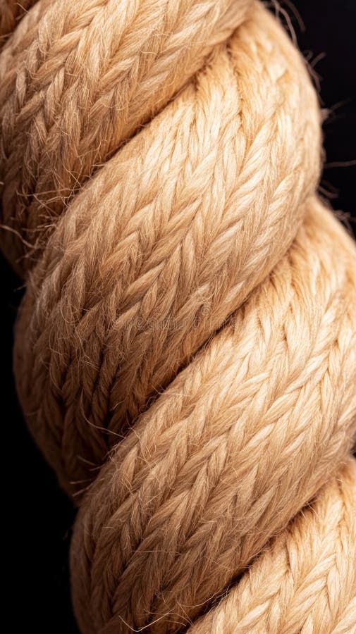 Twisted Natural Fibers Create a Striking Visual Focal Point in Modern ...