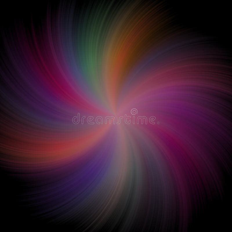 Rainbow twirl background stock vector. Illustration of abstract - 13192665