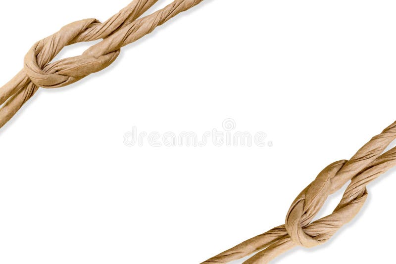 Twisted Paper Cord Roll,flax Rope Stock Photo - Image of twisted, color ...