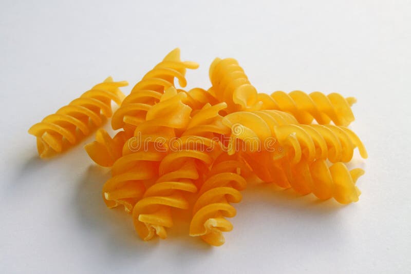 The twisted pasta - spiral stock image. Image of italy - 61074157