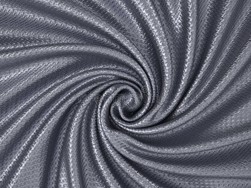 Twisted Patterned Metal Background Stock Illustration - Illustration of ...