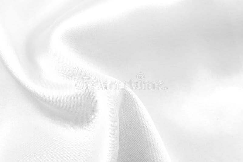 A Twisted Piece of White Fabric. White Material or Texture with Waves ...
