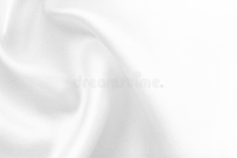 A Twisted Piece of White Fabric. White Material or Texture with Waves ...