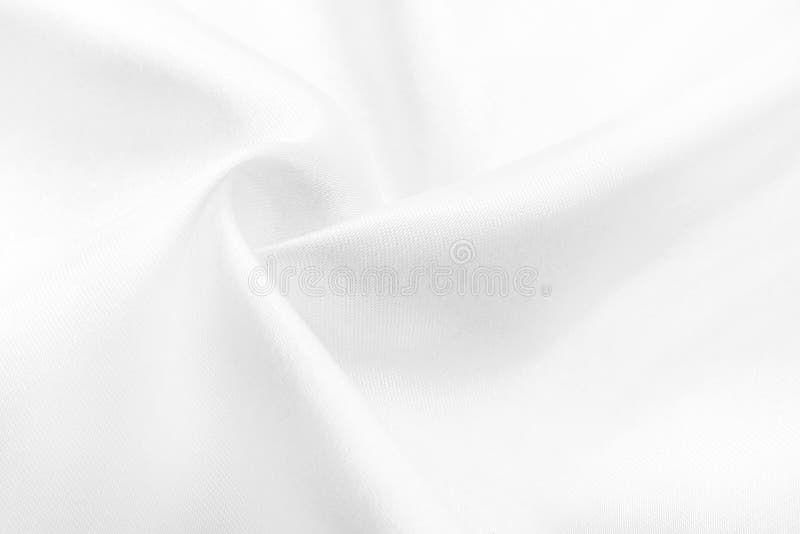 A Twisted Piece of White Fabric. White Material or Texture with Waves ...