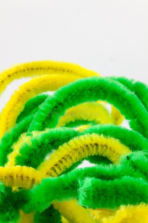 Twisted pipe cleaners stock photo. Image of brushes, bending - 48383612