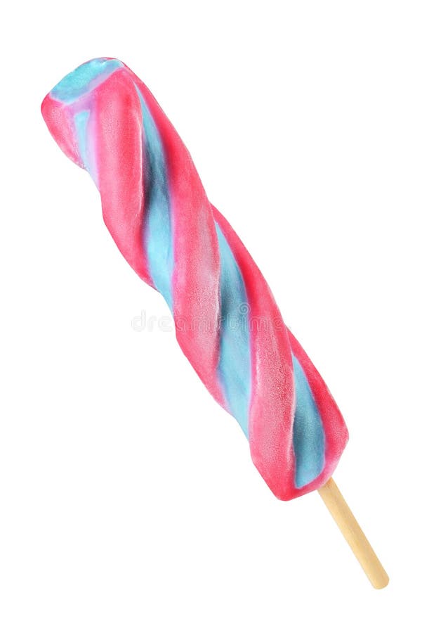Blue Raspberry Popsicle stock photo. Image of isolated - 51327634