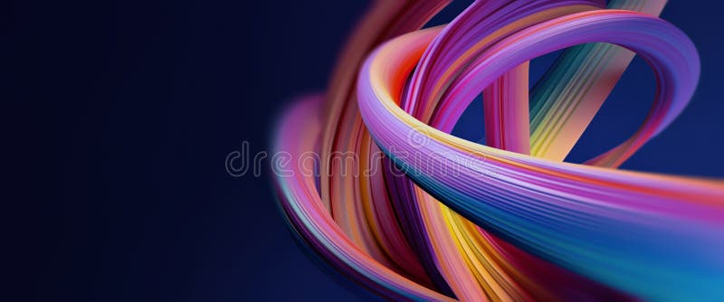 Twisted Ribbon Background stock illustration. Illustration of concept ...