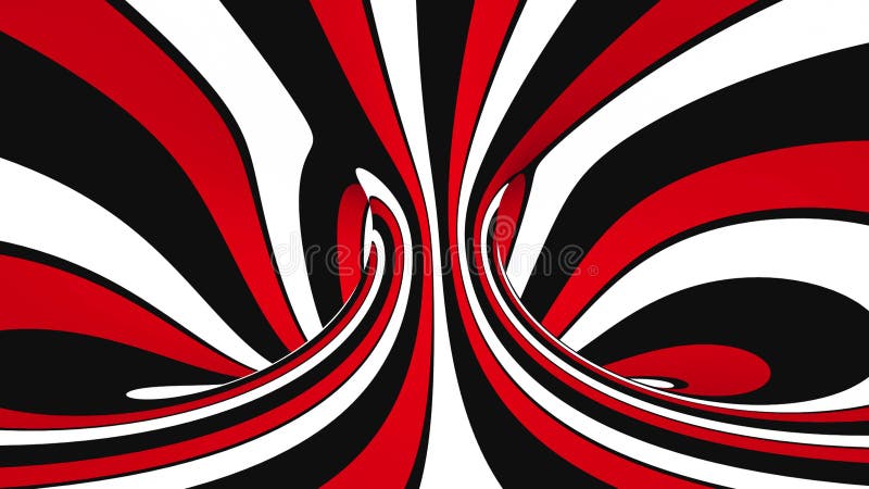 Twisted Rotation Red Blue White Vertical Strips Stock Footage - Video ...