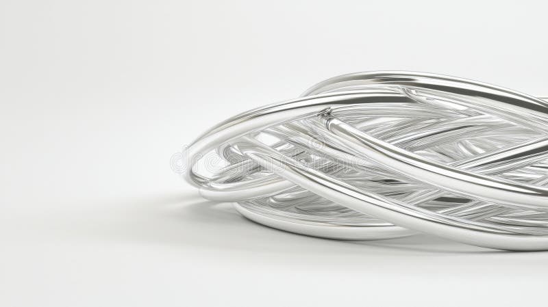 Metallic Wire Sculpture Twisted Loop Stock Photos - Free & Royalty-Free ...