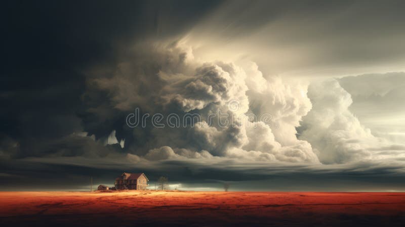 Twisted Storm Catastrophe Cyclone Cataclysm, Vortex Typhoon and Single ...