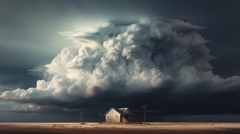 Twisted Storm Catastrophe Cyclone Cataclysm, Vortex Typhoon and Single ...