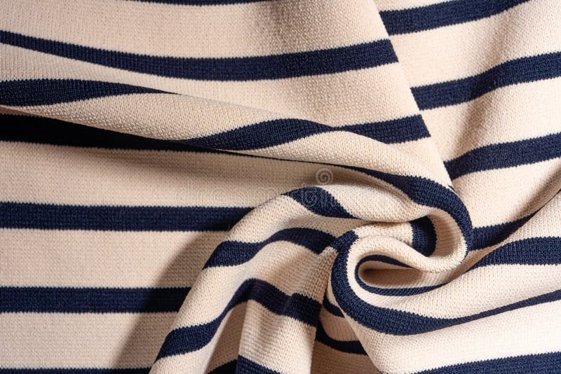 Striped Knit Fabric Texture Stock Photo - Image of design, decorative ...