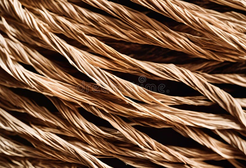 Twisted Vine Resembling Intertwined Rope.AI Generated Stock ...