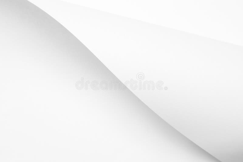 Twisted White Paper Sheets Background Texture for Design Stock Photo ...