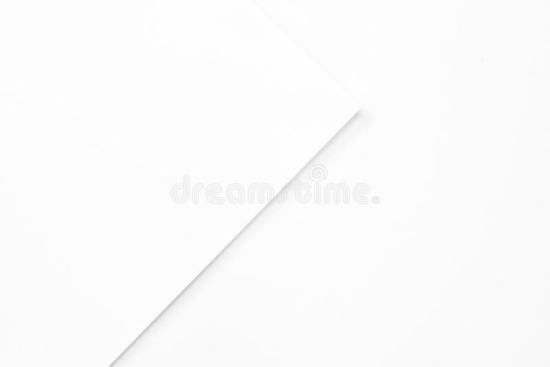 Twisted White Paper Sheets Background Texture for Design Stock Photo ...