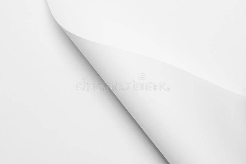 Twisted White Paper Sheets Background Texture for Design Stock Image ...