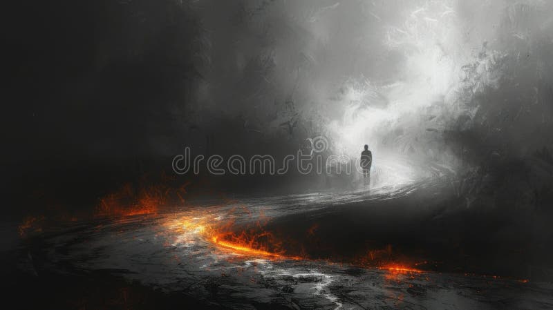 A Twisted and Winding Path Leading into the Unknown Depths of a Looming ...