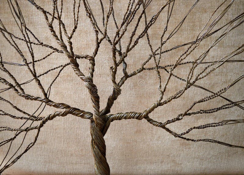 Twisted Wire Forming Tree Textured Background Stock Photos - Free ...