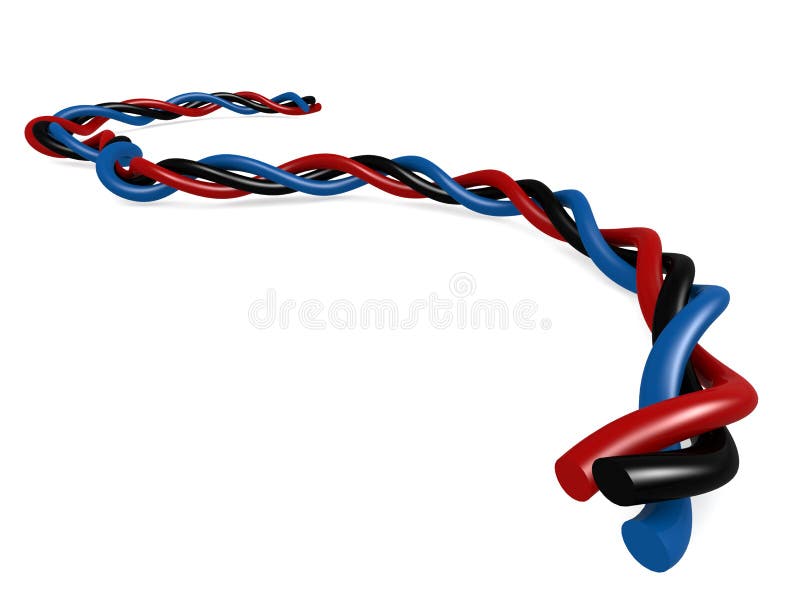Twisted wire stock illustration. Illustration of global - 35455011
