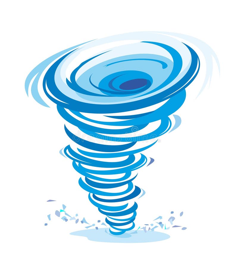 Twister stock illustration. Illustration of rush, force - 35689990