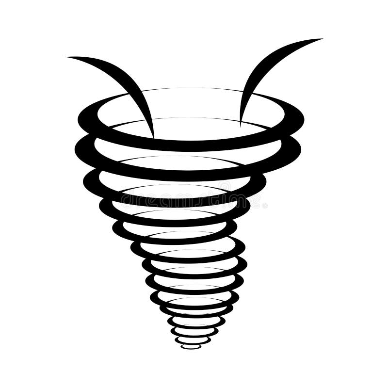 Twister effect icon stock vector. Illustration of icon - 80279427