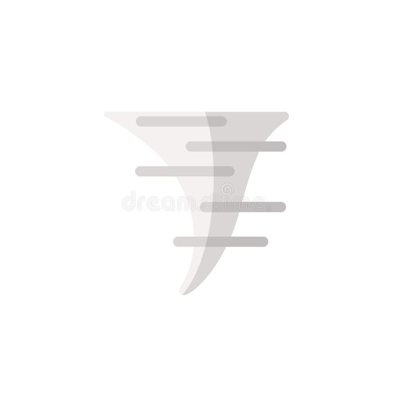 Twister. Flat Icon. Isolated Weather Vector Illustration Stock Vector ...