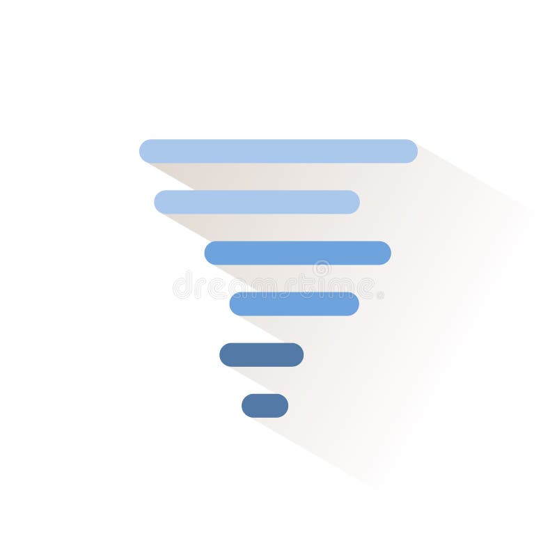 Twister. Isolated Color Icon. Weather Vector Illustration Stock Vector ...