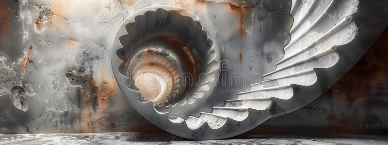 Within the Twisting, Metal Embrace of an Ancient, Abstract Impossible ...