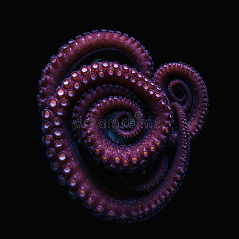Violet Octopus Tentacles Stock Illustrations – 234 Violet Octopus ...