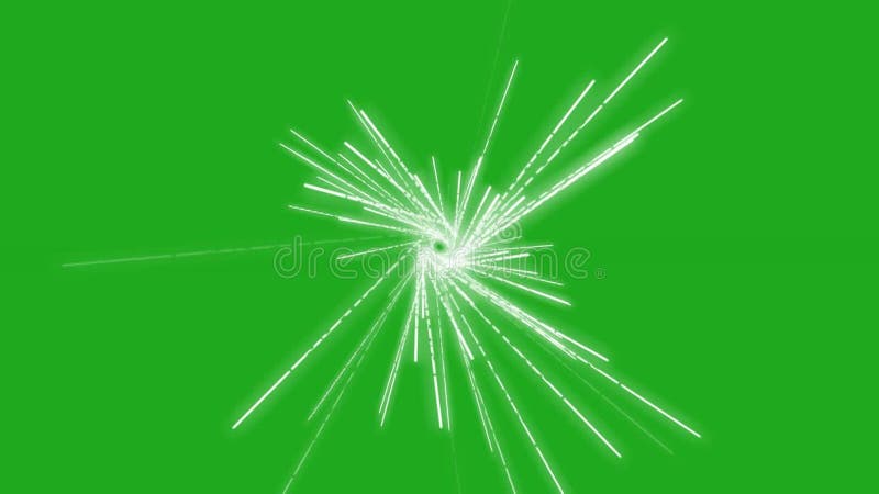Twisting Motion Effect of White Particles on Green Screen Stock Footage - Video of bright, white ...
