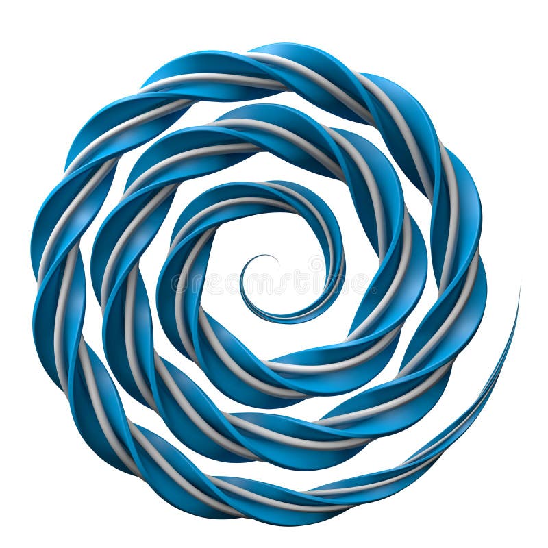 Twisting shapes stock illustration. Illustration of shape - 42028759