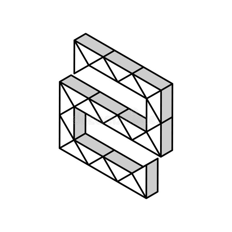 Twisting Toy Fidget Isometric Icon Vector Illustration Stock ...