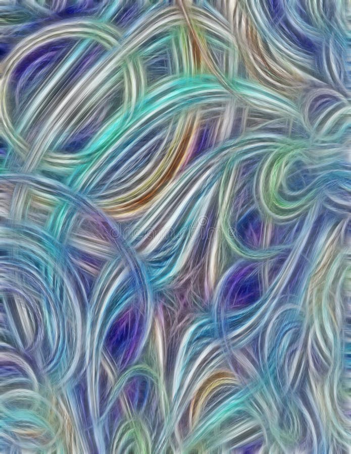 Twisting Vivid Abstract stock illustration. Illustration of element ...