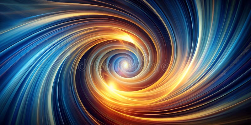 Twisting Vortex of Light and Shadow Evokes the Flowing Nature of Time ...