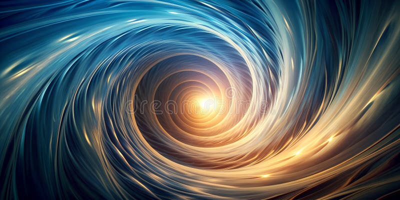 Twisting Vortex of Light and Shadow Evokes the Flowing Nature of Time ...