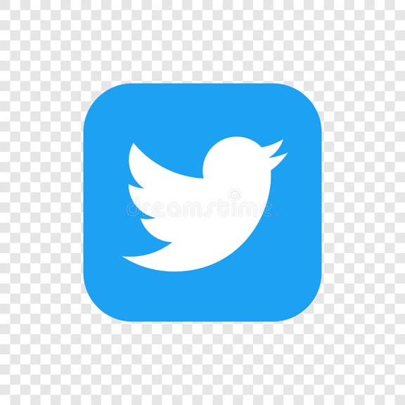 Transparent Twitter Logo Stock Illustrations – 359 Transparent Twitter ...