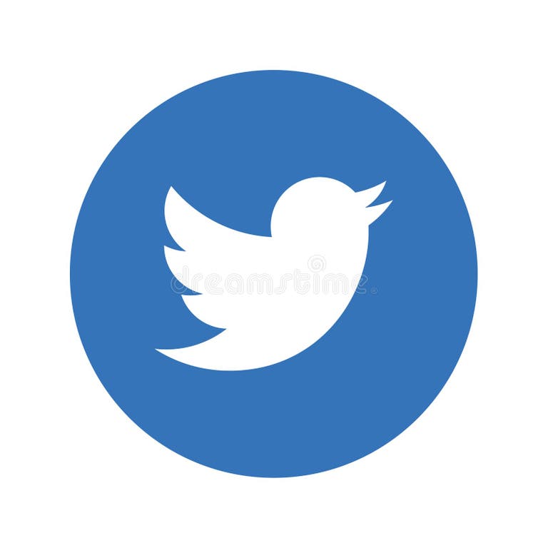 Twitter Round Icon Stock Illustrations – 1,051 Twitter Round Icon Stock ...