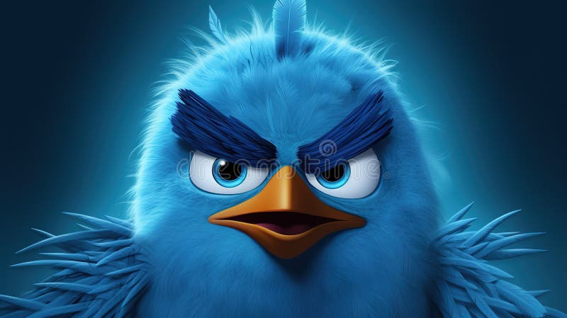 Angry Twitter Bird Stock Illustrations – 27 Angry Twitter Bird Stock ...