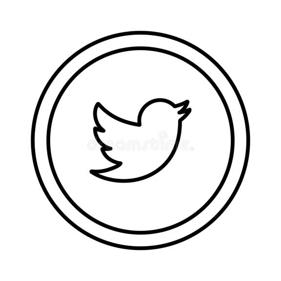 Twitter Icon editorial stock image. Illustration of media - 257538759