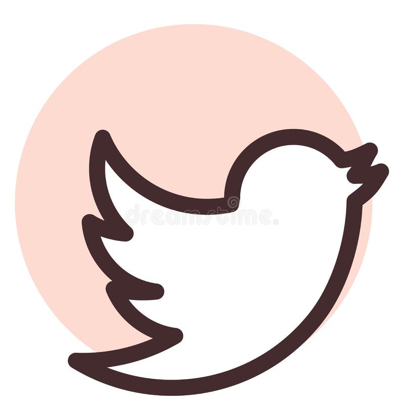 Twitter Icon Isolated. 3D Illustration. Twitter 3D Rendering Close Up ...