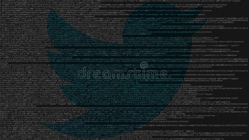 Twitter Logo Made of Source Code on Computer Screen. Editorial Loopable Animation Stock Footage ...