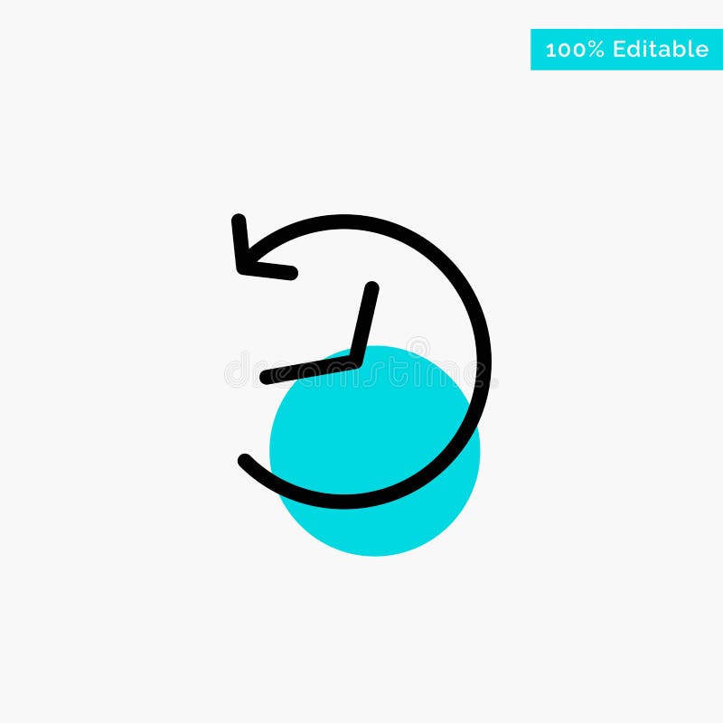 Twitter, Logo, Refresh Turquoise Highlight Circle Point Vector Icon ...