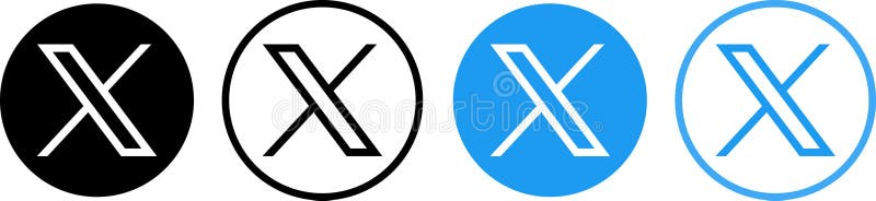 Twitter Logo , New Logo Twitter , Twitter X, Old Logo, Old Twitter. EPS ...